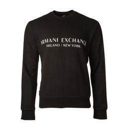 Sweatshirt Armani Exchange "Sweatshirt", Herren, Gr. XXL, schwarz, Obermaterial: 100% Baumwolle CO., Sweatshirts Sweatshirt