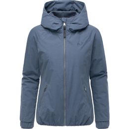 Winterjacke Ragwear "Winterjacke Dizzie Warm II", Damen, Gr. L, blau (indigo blau), Obermaterial: 100% Polyester PES. Obermaterial: Futter: 100% Polyester PES. 100% Polyester PES., Jacken Winterjacke