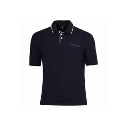 Poloshirt Armani Exchange "Poloshirt POLO SHIRT 1er Pack", Herren, Gr. M, blau (dunkelblau), Obermaterial: 95% Baumwolle CO. 5% Elasthan EL., Shirts Poloshirt