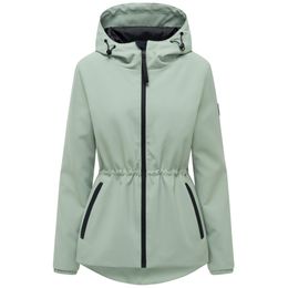 Outdoorjacke Marikoo "Marikoo Katzilein Damenjacke N127", Damen, Gr. 3XL, gr&uuml;n (smokey mint), Obermaterial: 100% Polyester PES., Jacken Outdoorjacke