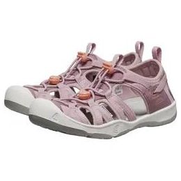 Sandale Keen "MOXIE SANDAL", Jungen, Gr. 32, rosa (nostalgia rose, papaya punch), Synthetik, Textil, Schuhe Sandale