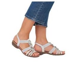 Sandalette Remonte, Damen, Gr. 42, braun (cognac), Synthetik, Schuhe Sandalette