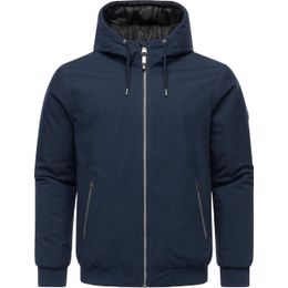 Winterjacke Ragwear "Winterjacke Stuartt YOUMODO", Damen, Gr. S, blau (navy), Obermaterial: 100% Polyester PES. Obermaterial: Futter: 100% Polyester PES. 100% Polyester PES., Jacken Winterjacke