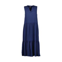 Sommerkleid Blue Seven "Blue Seven Maxikleid", Damen, Gr. 44, 5700, dk blau, 100% Viskose, normal, Kleider Sommerkleid
