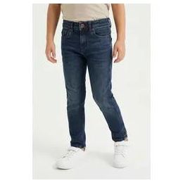 5-Pocket-Jeans Cars Jeans "Jeans Scott", Jungen, Gr. 14 (164), N-Gr, blau (schwarz used), Denim/Jeans, Obermaterial: 99% Baumwolle, 1% Elasthan, Abriebeffekte, loose fit normal, Jeans 5-Pocket-Jeans