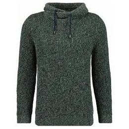 Rollkragenpullover Ragman, Damen, Gr. 50, gr&uuml;n (dunkelgr&uuml;n, 393), Strick, 100% Baumwolle, ohne Ausschnitt, Pullover Rollkragenpullover