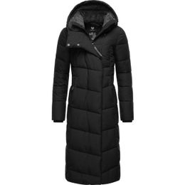 Wintermantel Ragwear "Wintermantel Pavla Long", Damen, Gr. XXL, schwarz, Obermaterial: 100% Polyester PES. Obermaterial: Futter: 100% Polyester PES. 100% Polyester PES., M&auml;ntel Wintermantel
