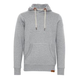 !Solid Kapuzenpullover SOLID "Hoodie SDTripHood", Herren, Gr. M, grau (lig grau m), Web, Obermaterial: 50% Baumwolle CO. 50% Polyester PES., unifarben, Pullover Kapuzenpullover