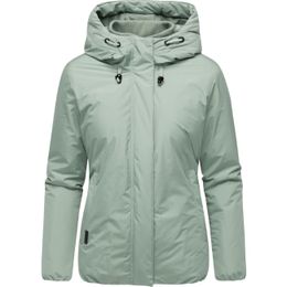 Winterjacke Ragwear "Winterjacke Sunniva Warm", Damen, Gr. L, gr&uuml;n (dusty gr&uuml;n), Obermaterial: 100% Polyester PES. Obermaterial: Futter: 100% Polyester PES. 100% Polyester PES., Jacken Winterjacke