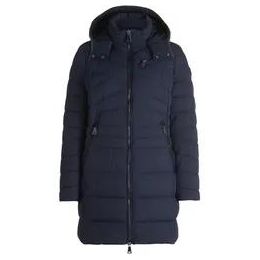Steppjacke Gil Bret "Damen mit abnehmbarer Kapuze", Damen, Gr. 46, blau (dunkelblau), Obermaterial: 100% Polyamid. Besatz: 85% Polyester, 15% Polyurethan. Besatz2: 100% Polyester. Besatz3: 92% Polyester, 8% Elasthan, tailliert, Jacken Steppjacke