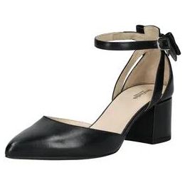 Pumps Nero Giardini "Nero Giardini Pumps Leder", Damen, Gr. 40, schwarz, Leder, Schuhe Pumps