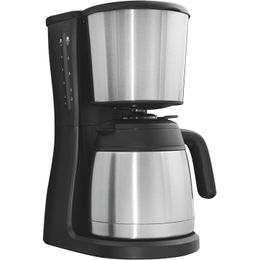 Gutfels Filterkaffeemaschine "COFFEE 2030", schwarz (schwarz, inox), 1,25 l, 12, Kaffeemaschinen, 1,25 L Glaskanne, 980 Watt, Filterkaffeemaschine