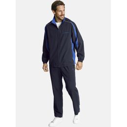 Trainingsanzug Jan Vanderstorm "Freizeitanzug EIRIK", Damen, Gr. 58, blau (dunkelblau blau), Obermaterial: 100% Polyester COOLMAX PES(Coolmax)., Homewear-Sets Trainingsanzug