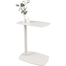 Beistelltisch Mirrors and More "FERO", grau, B:28cm H:48cm, Tische, Beistelltisch