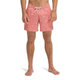Boardshorts Quiksilver "Stretch Printed Volley 16", Herren, Gr. XXL, desert sand spaced out, Obermaterial: 92% Microfaser, 8% Elasthan;, Hosen Boardshorts