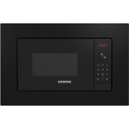 Siemens Einbau-Mikrowelle "BE623LMB3", schwarz, B:59,5cm H:38,2cm T:33,5cm, Mikrowellen, Einbau-Mikrowelle