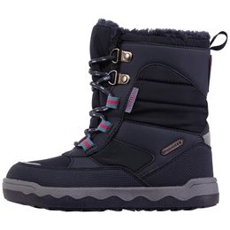 Stiefelette Kappa, M&auml;dchen, Gr. 37, blau (navy, blau), Synthetik, Textil, clean, Schuhe Stiefelette, - wasserdicht, windabweisend und dennoch atmungsaktiv