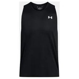 Tanktop Under Armour "UA TECH TANK", Herren, Gr. M, schwarz, Obermaterial: 100% Polyester, Tops Tanktop, sportlicher Stil, leichtes Material, f&uuml;r Training