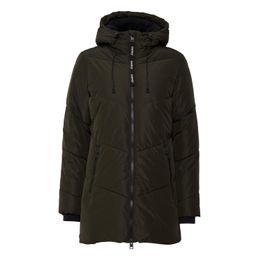Parka oxmo "Parka OXJunchen", Damen, Gr. XL, gr&uuml;n (rosin), Obermaterial: 100% Polyester PES., Jacken Parka