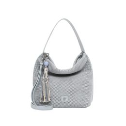Beuteltasche SURI FREY "Beutel SFY Gitty", Damen, Gr. B/H/T: 33cm x 30cm x 14cm 0, blau (lightblau 530), Polyester, Taschen Beuteltasche
