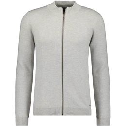 Collegejacke Ragman, Herren, Gr. 3XL5658, grau (hellgrau), 95% Baumwolle 5% Kaschmir, Jacken Collegejacke