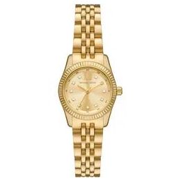 Quarzuhr Michael Kors "LEXINGTON", gold (goldfarben), Armbanduhren, Damen, Quarzuhr, Armbanduhr, Damenuhr, Edelstahlarmband