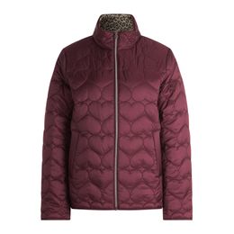 Outdoorjacke Cartoon "Outdoorjacke mit Steppungen", Damen, Gr. 34, rot (dunkelrot), Obermaterial: 100% Polyamid PA., Jacken Outdoorjacke