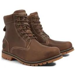 Schn&uuml;rboots Timberland "Rugged WP II 6in PT Bt", Herren, Gr. 41,5, braun, Nubukleder, Schuhe Schn&uuml;rboots, Winterstiefel, Schn&uuml;rstiefel, Winterschuhe, wasserdicht