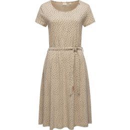 Shirtkleid Ragwear "Sommerkleid Olina Dress Organic", Damen, Gr. XL, N-Gr, beige (sand), Obermaterial: 50% Baumwolle CO(Bio). 50% Lyocell CLY. Obermaterial: 50% Baumwolle CO(Bio). 50% Lyocell CLY., Kleider Shirtkleid