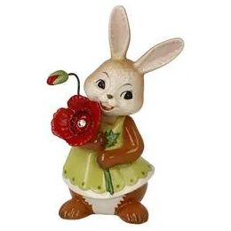Osterhase Goebel "Figur Hasenm&auml;dchen - Ein kleines Dankesch&ouml;n", bunt, B:7cm H:12cm T:5,5cm, Steingut, Dekofiguren, Osterfigur, Dekofigur, Ostern, Osterdekoration