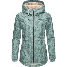 Outdoorjacke Ragwear "&Uuml;bergangsjacke Dankka Spring", Damen, Gr. 5XL, gr&uuml;n (ocean gr&uuml;n), Obermaterial: 100% Polyester PES. Obermaterial: Futter: 100% Polyester PES., Jacken Outdoorjacke