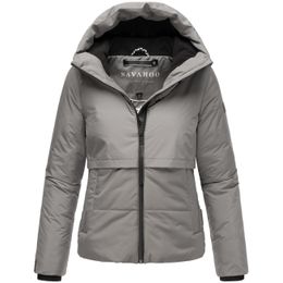 Steppjacke Navahoo "Steppjacke Liebesk&uuml;ken XIV", Damen, Gr. L, grau, Obermaterial: 100% Polyester Pol. recyc.. Obermaterial: Futter: 100% Polyester PES. 100% Polyester Pol. recyc.., Jacken Steppjacke