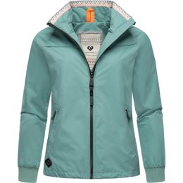 Outdoorjacke Ragwear "&Uuml;bergangsjacke Apola", Damen, Gr. M, gr&uuml;n (ocean gr&uuml;n), Obermaterial: 100% Polyester PES. Obermaterial: Futter: 100% Polyester PES., Jacken Outdoorjacke