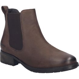 Stiefelette Josef Seibel "Kate 12, brasil", Damen, Gr. 38, braun (brasil), Obermaterial: 100% Rindsleder Leather cow., Schuhe Stiefelette