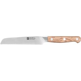 Universalk&uuml;chenmesser Zwilling "Pro Cornelia Poletto", beige (natur), Klingenl&auml;nge 13cm, Stahl, Kochmesser, Universalk&uuml;chenmesser, Made in Germany, Sonderschmelze, Geschmiedet