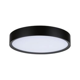 Paulmann LED Deckenleuchte "Selection Bathroom Tega IP44 24W 230V Kunststoff", schwarz, 1, &Oslash; 33,4cm H: 6,4cm, Leuchten, WhiteSwitch, LED Deckenleuchte
