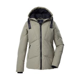 G.I.G.A. by Killtec Steppjacke "GW 40 WMN QLTD JCKT", Damen, Gr. 46, gr&uuml;n (helloliv), Obermaterial: 100% Polyester;Futter: 100% Polyester;F&uuml;llung: 100% Polyester, G.I.G.A. DX BY KILLTEC, Jacken Steppjacke, Moderne, wasserabweisende Funktionsjacke, winddicht, atmungsaktiv