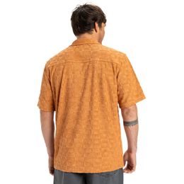 Funktionsshirt Quiksilver "Panashirt", Herren, Gr. XL, bran, Obermaterial:[Hauptmaterial] 75% Walkfrottier, 25% Microfaser;, Shirts Funktionsshirt
