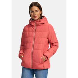 Steppjacke Marikoo "Marikoo Alemee Damen Stepp Jacke N026", Damen, Gr. M, rot (rouge), Obermaterial: 100% Polyester PES., Jacken Steppjacke