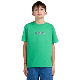 T-Shirt Element "Footsteps", Jungen, Gr. 14(155-164cm), gr&uuml;n (kelly gr&uuml;n), Obermaterial: 100% Walkfrottier;, Shirts T-Shirt