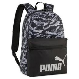 Rucksack Puma "PHASE AOP BACKPACK", Puma schwarz, gray echo, camou, Rucks&auml;cke, Damen, Netz, Polyester, gemustert, Rucksack