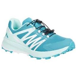 Wanderschuh MCKINLEY "Kansas IV AQB W", Damen, Gr. 40, blau (blau aqua, mint light), Synthetik, Schuhe Wanderschuh, wasserabweisend