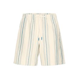 Chinoshorts Blend "Chinoshorts BHMILES wovenshorts", Herren, Gr. 3XL, N-Gr, blau (blau ashes), Obermaterial: 100% Baumwolle CO., Hosen Chinoshorts