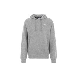 Sweatshirt Fila "Sweatshirt BRAIVES raglan hoody", Herren, Gr. M, grau, Obermaterial: 80% Baumwolle CO. 20% Polyester PES., Sweatshirts Sweatshirt
