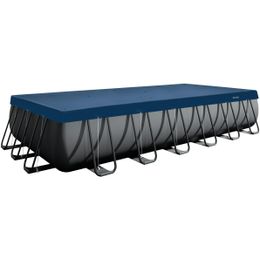Pool-Abdeckplane Intex "Deluxe", blau, B:366cm L:732cm, Polyethylen (PE), Planen, Pool-Abdeckplane, 366x732 cm