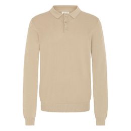 Longsleeve Casual Friday "Strickpullover CFOSVALD", Herren, Gr. XXL, silber (silber mink), Obermaterial: 100% Baumwolle CO., Shirts Longsleeve