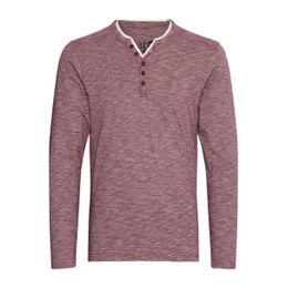 !Solid Longsleeve SOLID "Longsleeve SDBelagos", Herren, Gr. XL, rot (wine rot), Obermaterial: 100% Baumwolle CO., Shirts Longsleeve