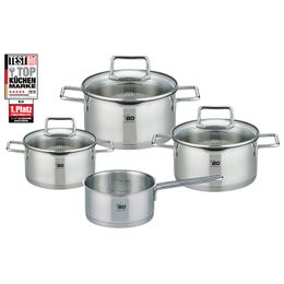 Topf-Set ELO "Smart Steam", silber (edelstahlfarben), B:32cm H:27cm L:52cm, T&ouml;pfe, Topf-Set, Induktion