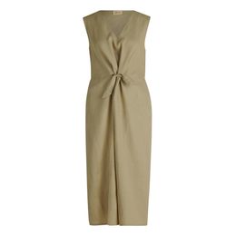 Sommerkleid Cartoon "Leinenkleid mit Cut-Outs", Damen, Gr. 36, EURO, beige (elm), 100% Leinen LI., Kleider Sommerkleid