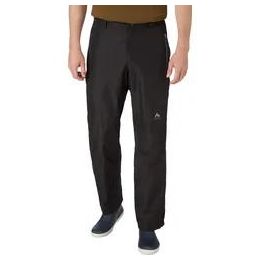 Regen- und Matschhose MCKINLEY "Regenhose Carlow II ux", Herren, Gr. M, N-Gr, schwarz, Obermaterial: 100% Polyester, Hosen